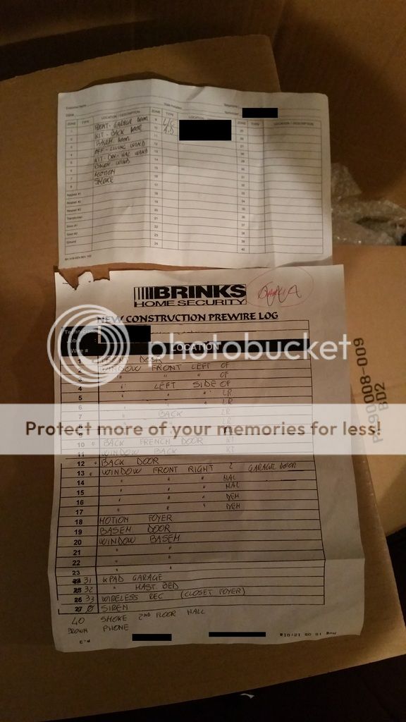 Assistance w/replacing older Brinks with new DIY installation ...