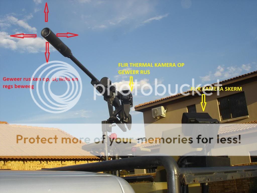 FLIR PATH FINDIR - SKIETSTOEL "THERMAL" KAMERA TOETS - JARACAL