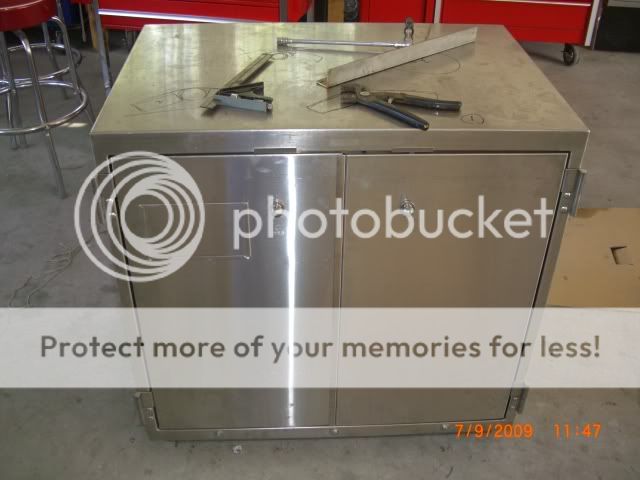 Stainless steel BBQ table FINISHED | Marlin Firearms Forum